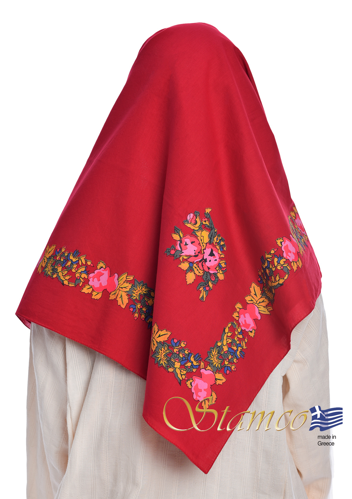 Traditional Cotton Scarf of East Romelia - Thrace , Greek Costume ...